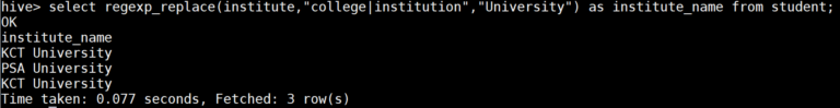 String Replace Functions In Apache Hive With Examples