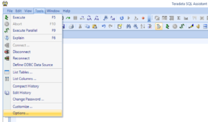 How to import excel data into Teradata table?
