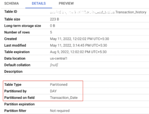 How to add partition to existing table in BigQuery?